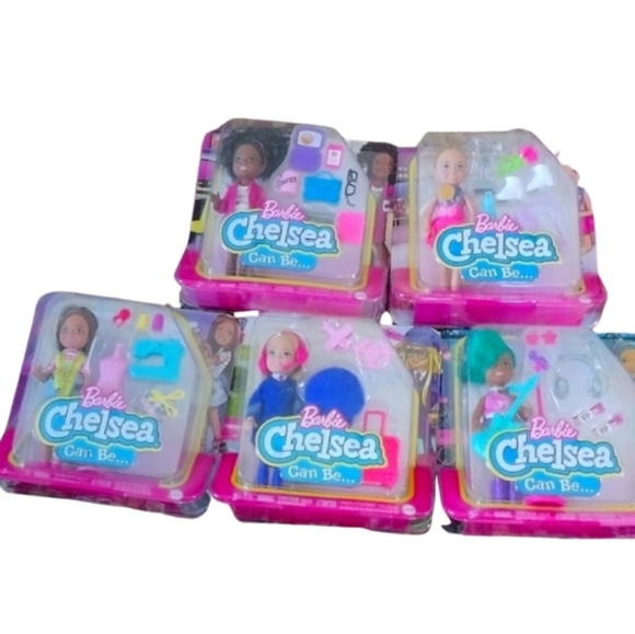 Barbie | Toys | Barbie Chelsea Can Be A Boss Ice Skater Seamstress ...